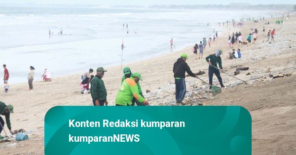 Pantai Kuta Penuh Sampah | kumparan.com